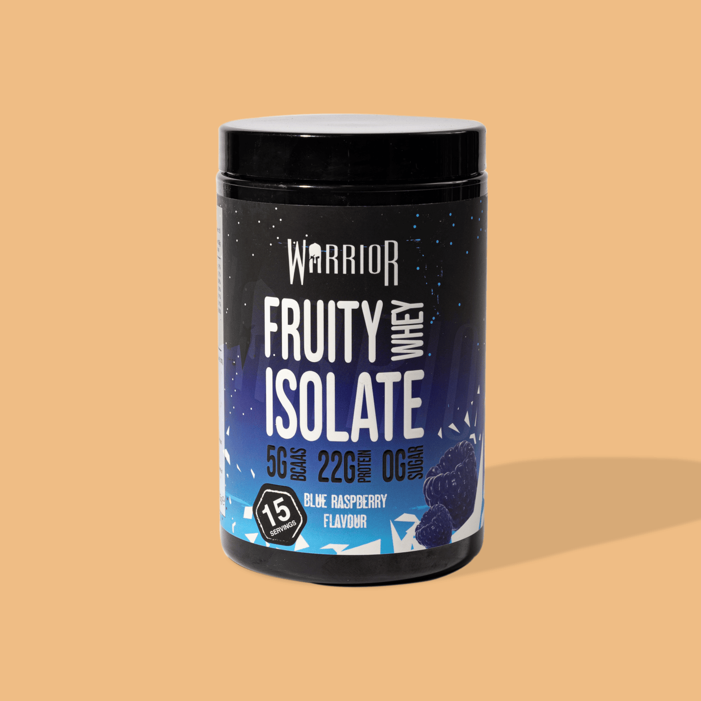 Warrior Whey Isolate 375g - Blue Raspberry – Prepped Pots | MuscleFood